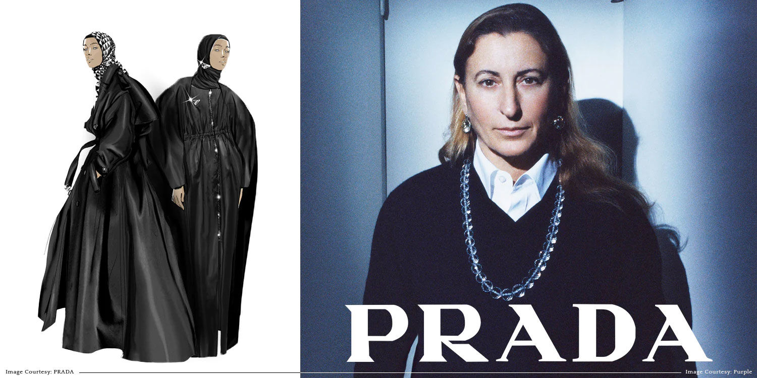 PRADA MERGES TRADITIONAL WITH MODERNITY AND ANNOUNCES ABAYA-INSPIRED ...